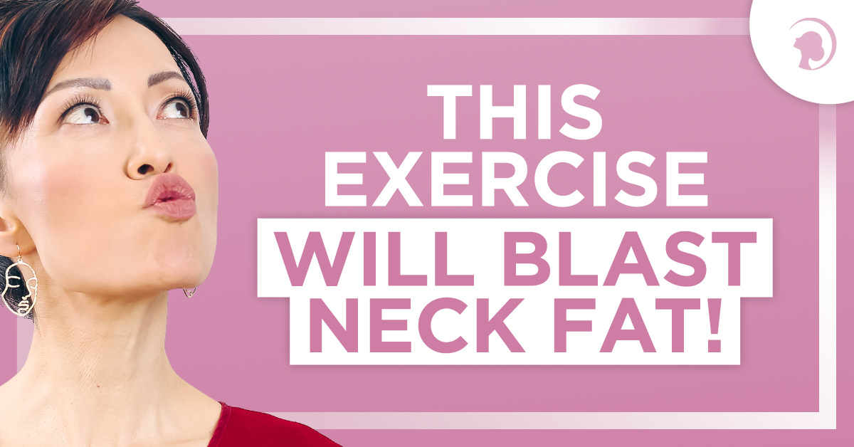 How To Lose Neck Fat With Face Yoga: 100% Natural Neck Lift