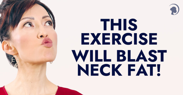 How To Lose Neck Fat With Face Yoga: 100% Natural Neck Lift