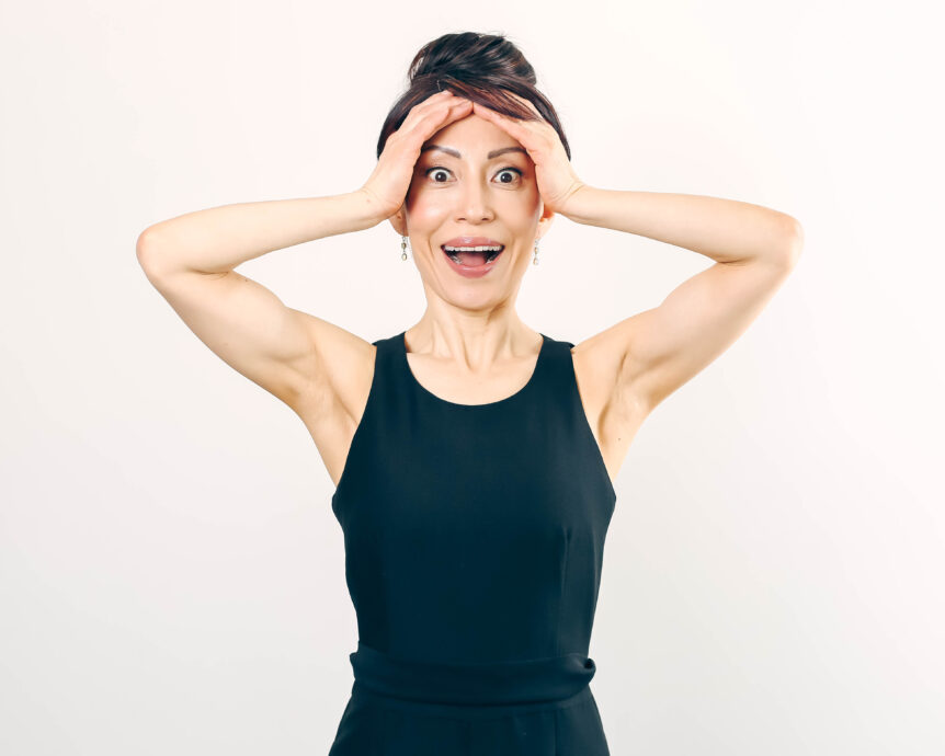 Natural Neck Wrinkles And Sagging Jowls Treatment With Face Yoga